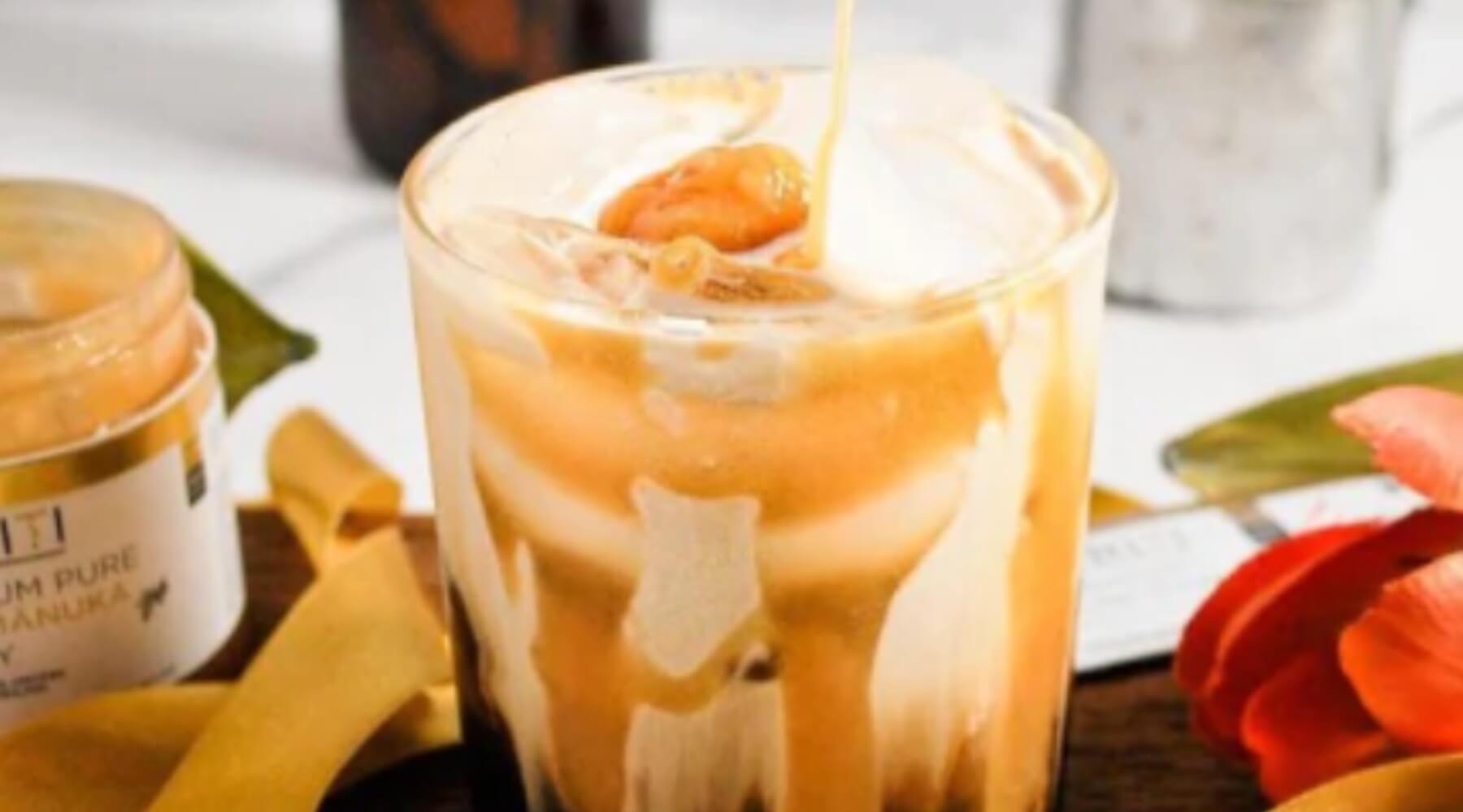 café helado de miel | Miel de Manuka genuina PURITI